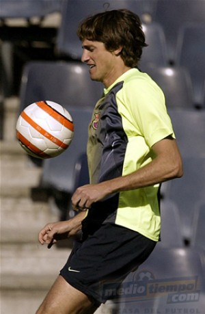 José Edmilson regresó a entrenar con el Barcelona previo a la Final