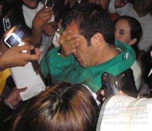 Guarda silencio el "Temo" al llegar a México