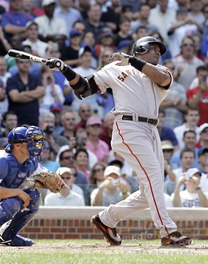 Barry Bonds batea su jonrón 752