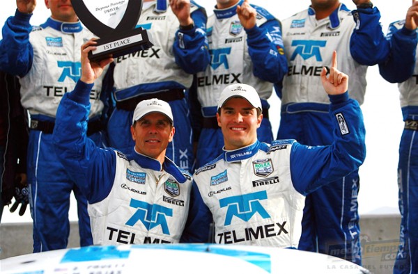 Es Memo Rojas primer campeón latino en los Prototipos Daytona