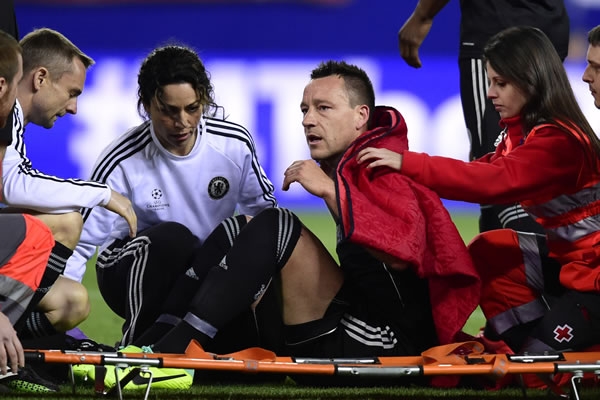 Terry se une a la lista de bajas para la Vuelta en UCL