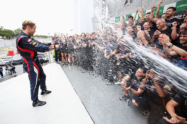 Sebastian Vettel, Tricampeón Mundial de F1