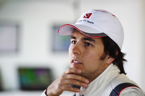 'Checo' se prepara para correr en el GP de Valencia