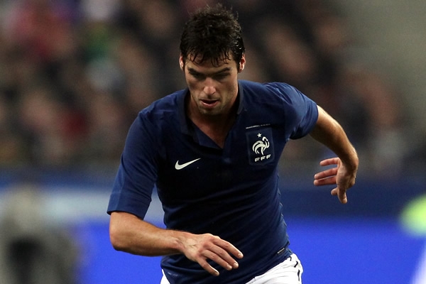 Yoann Gourcuff se lesionó del pulgar del pie derecho