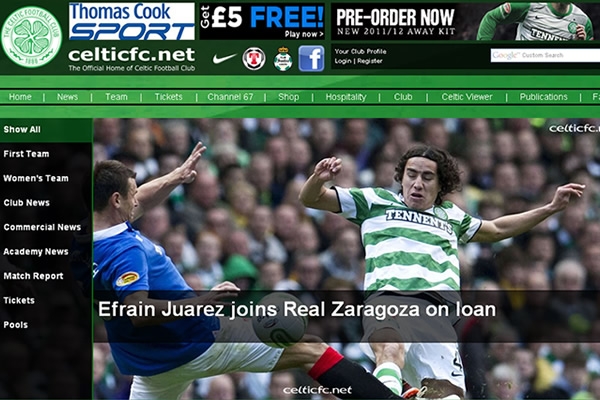 Celtic hace oficial la salida de Efraín Juárez al Zaragoza