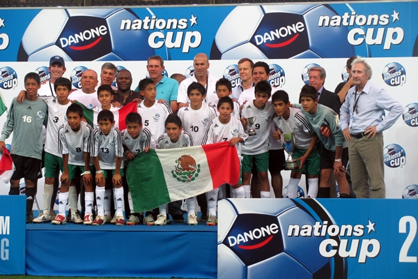 México se coronó Campeón en Sudáfrica en la Copa Danone