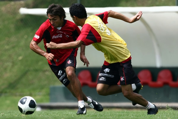 Andrés Ríos se reincorporó a los entrenamientos rojinegros