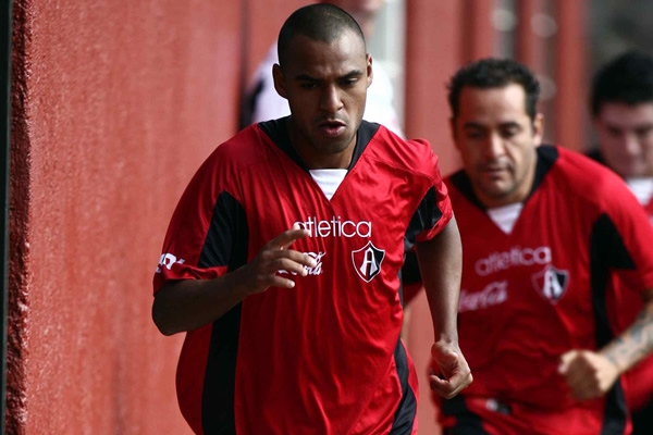 Édgar Pacheco observó el entrenamiento de Atlas