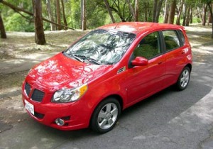 Pontiac G3 Hatchback 2009 a prueba