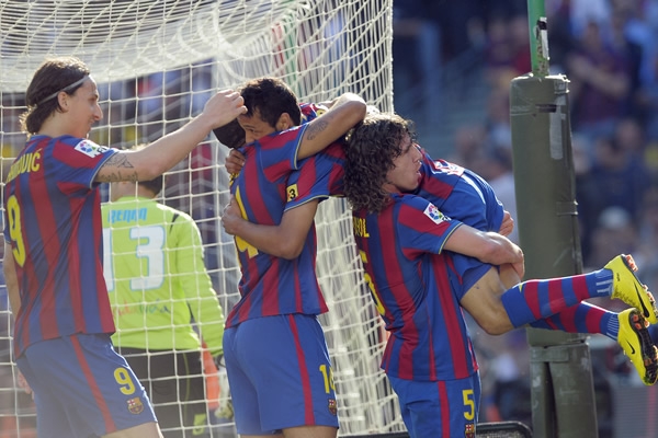 Barcelona 3-1 Xerez... Otro paso culé al título