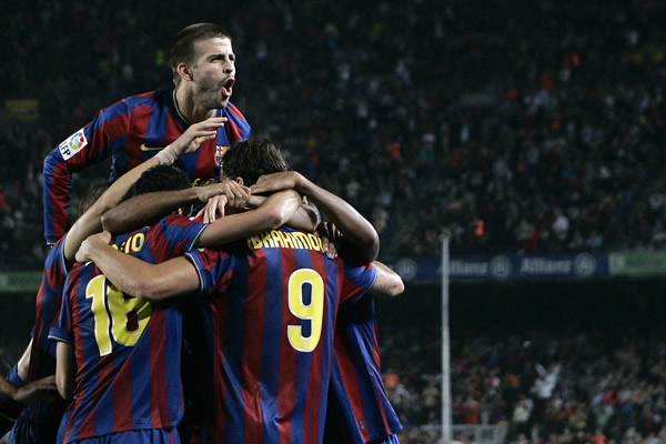 Barcelona 5-2 At. Madrid... Barcelona, en grande