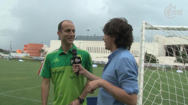 Charly Fox, en cascarita previa al Draft