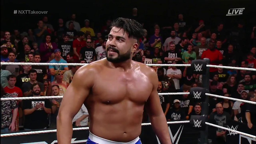 Debutó Andrade 'Cien' Almas en NXT de WWE
