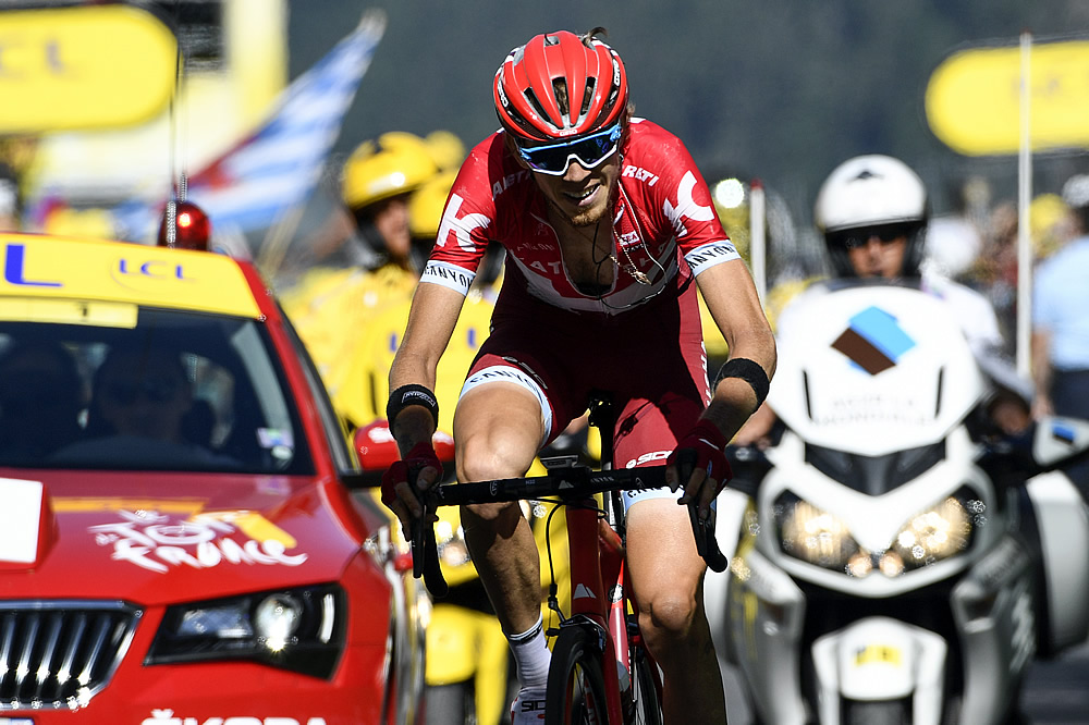 Zakarin conquistó la 17ta etapa del Tour de Francia