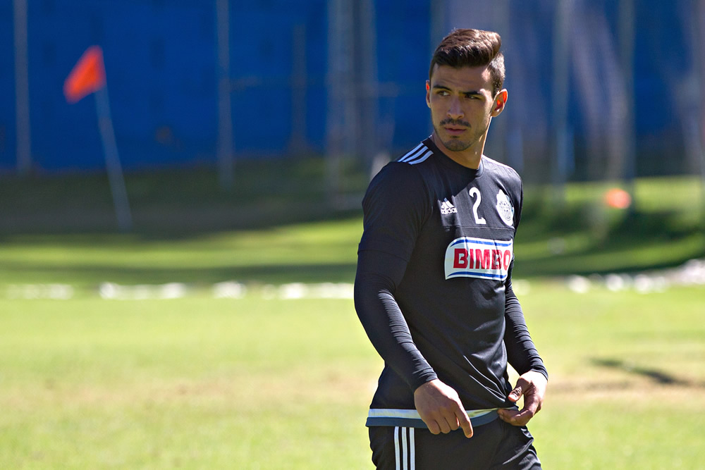 Alanís se reincorporó al primer equipo