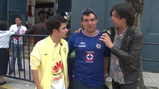 Charly Fox en el Cruz Azul vs América
