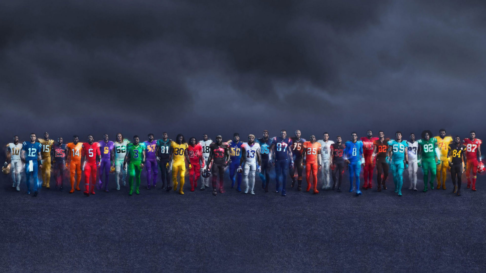 NFL presentó uniformes 'Color Rush'