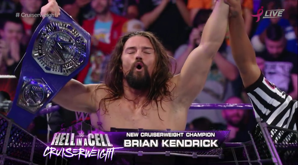 Brian Kendrick, nuevo campeón crucero de WWE