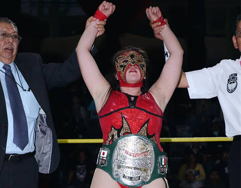 Keira, nueva campeona CMLL-REINA