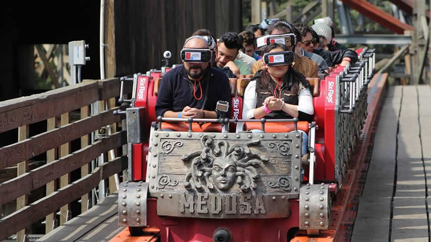 La Realidad virtual llegó a roller coaster mexicano
