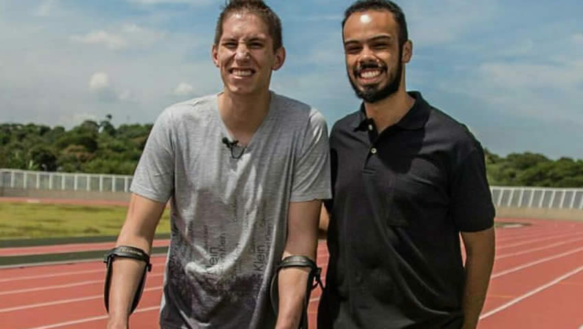 Jackson Follmann, con buena adaptación a prótesis de pierna