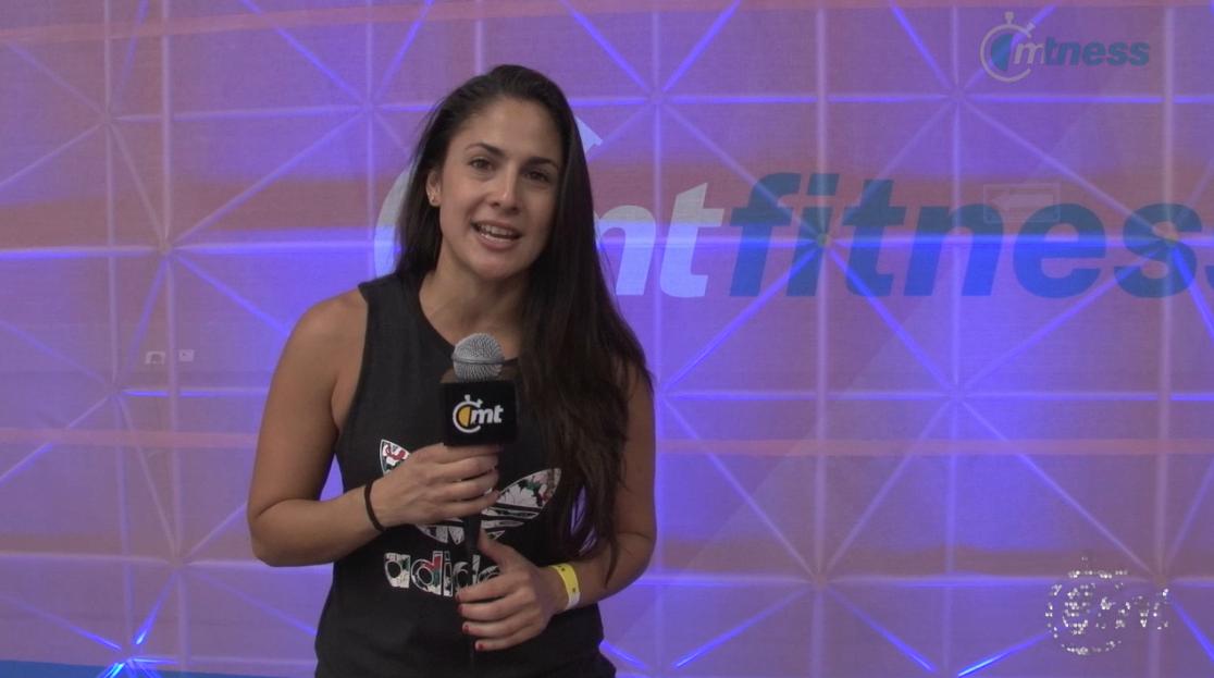 Adria Morales estuvo en el Instyle Day