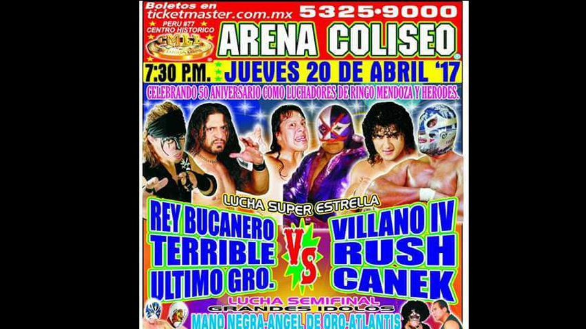 Homenaje para Ringo Mendoza y Chacho Herodes en la Coliseo