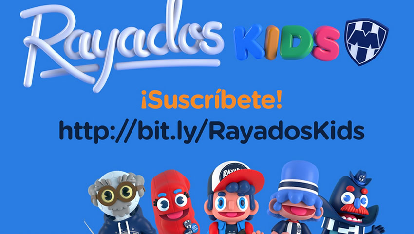 Rayados presentó serie infantil