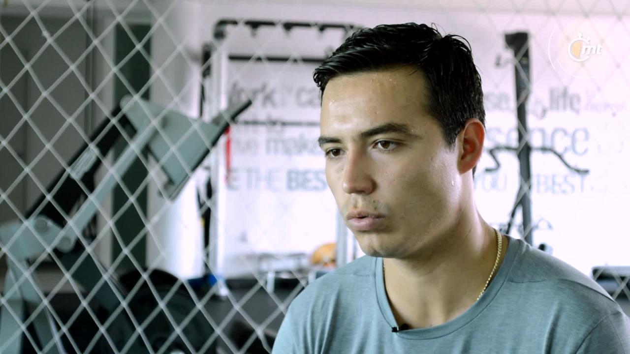 Erick Torres tiene la meta de volver a México, pero primero ir a Europa