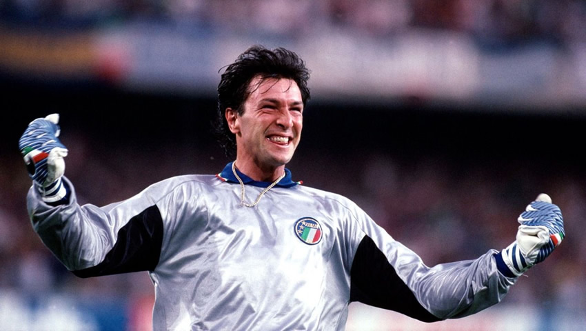Walter Zenga, portero con récord de imbatibilidad en Mundiales