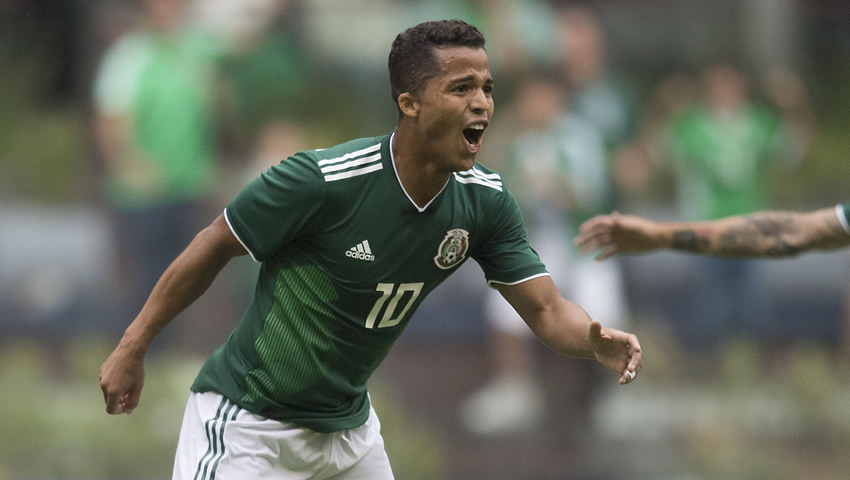 Tras seis años, Giovani volvió a anotar con el Tri en el Azteca