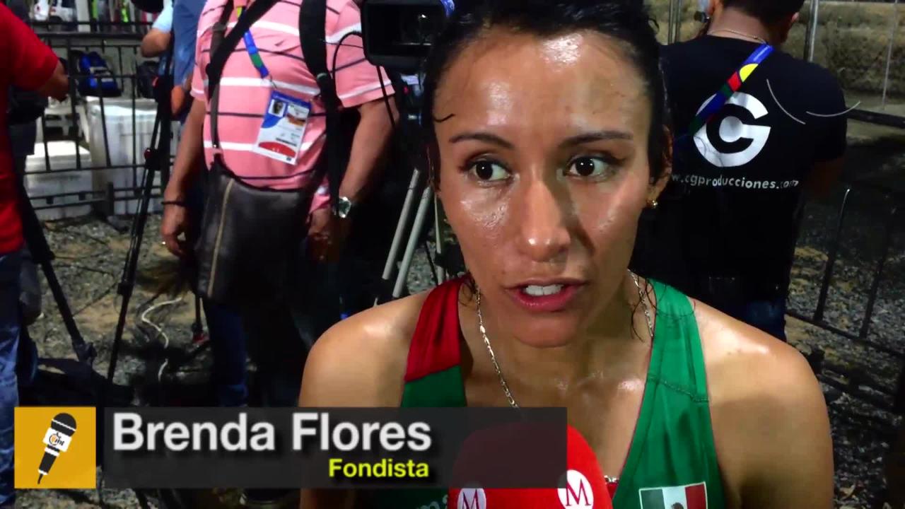 Brenda Flores cumple objetivo de obtener medalla en JCC