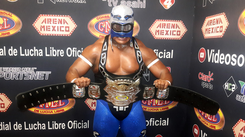 Stuka destronó a Hechicero del Campeonato Histórico Semicompleto NWA