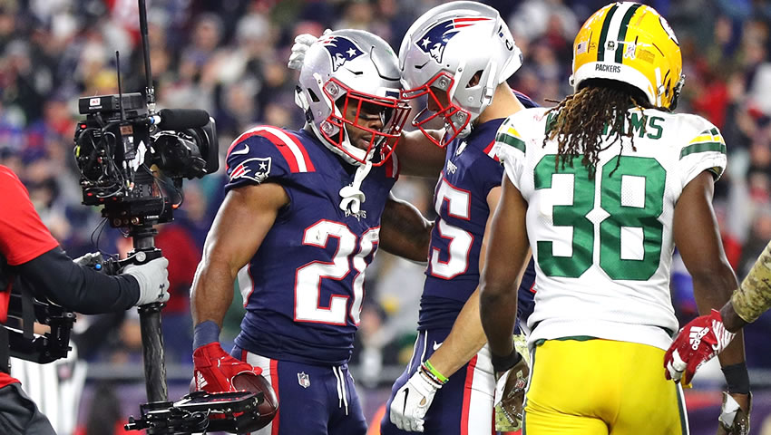 En 'duelo de maestros', Pats de Brady ganan partida a Packers de Rodgers