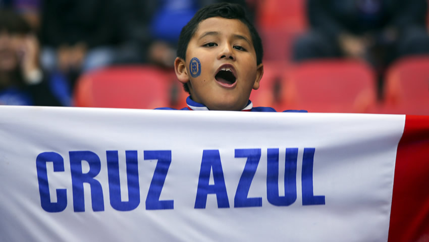 A diferencia del 2013, el Azteca se pintó de Azul en la Gran Final