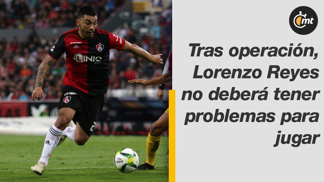 Lorenzo Reyes fue operado del tendón de Aquiles| Mediotiempo