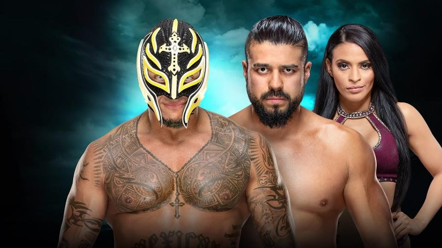 WWE: Andrade vs. Rey Mysterio en Fastlane... En el Kickoff