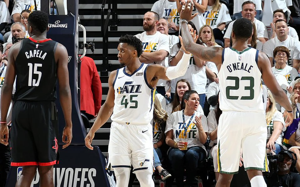 Rockets 91-107 Jazz; Juego 4 NBA Playoffs 2019
