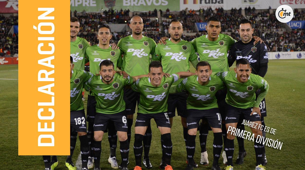 FC Juárez participará en la Primera División para el Apertura 2019 ...