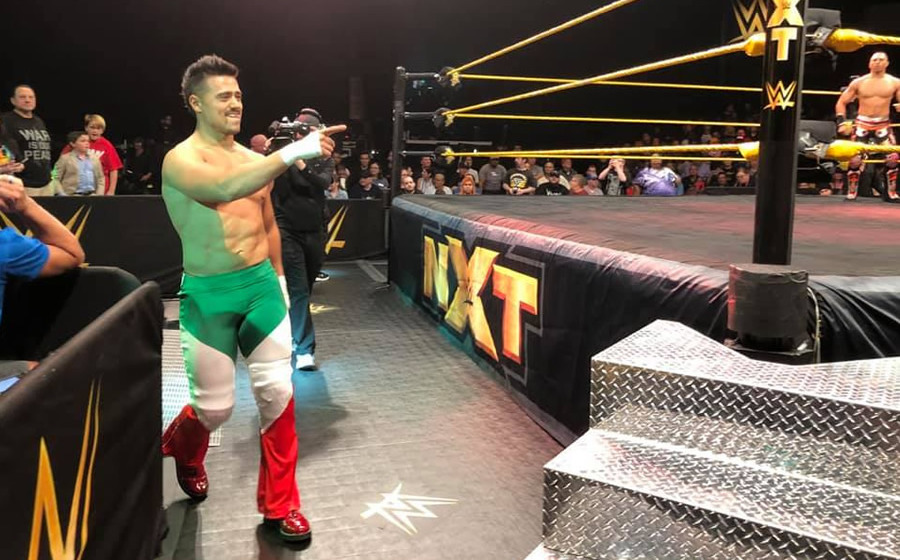NXT: Garza Jr. será Ángel Garza en WWE, estrenó nombre con victoria