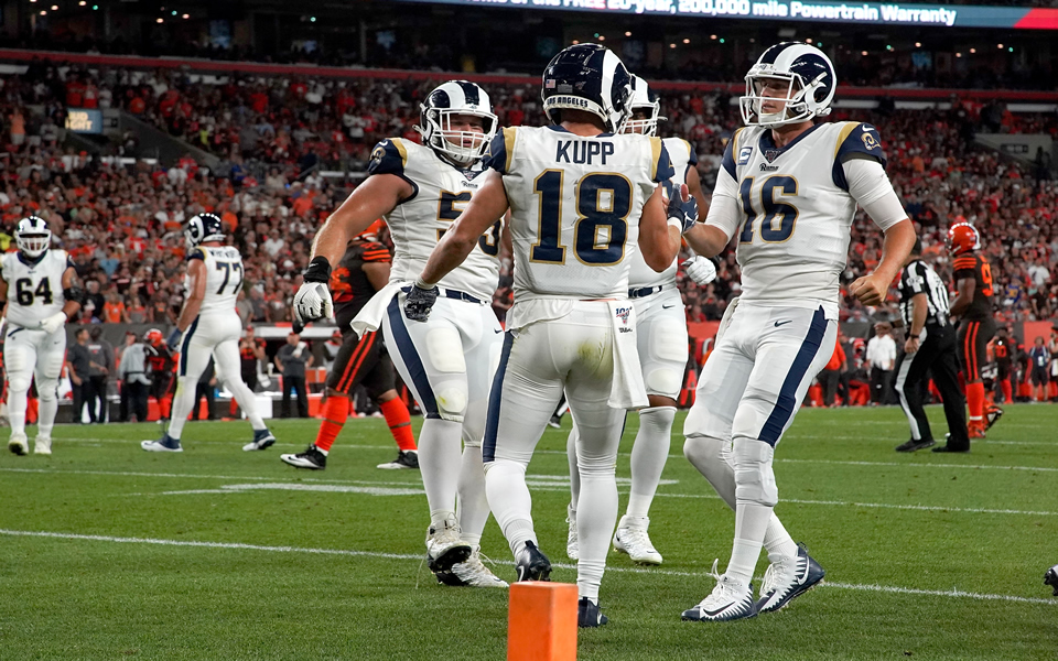 NFL 2019: RAMS 20-13 BROWNS, Semana 3, mejores jugadas VIDEO