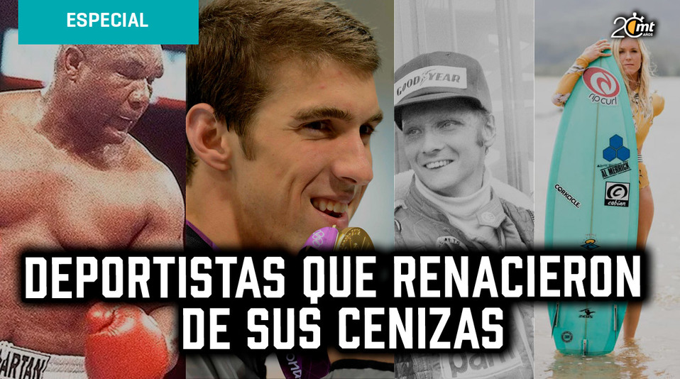 Deportistas que renacieron de sus cenizasMediotiempo