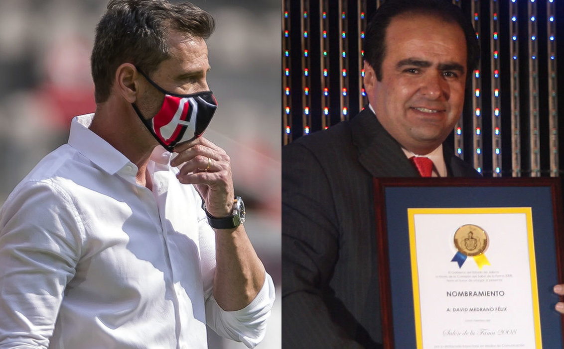 Así se veía David Medrano hace 20 años; FOTO con Diego Cocca, DT Atlas