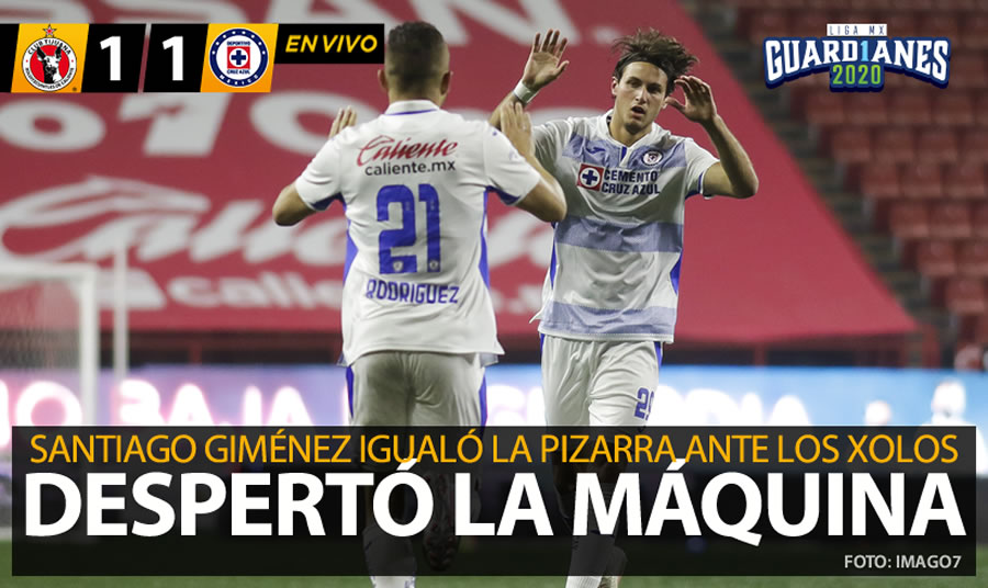 XOLOS 1 CRUZ AZUL 2,MARCADOR FINAL, Jornada 10 Apertura 2020 Liga MX ...