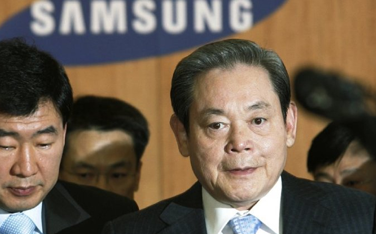Muere presidente de Samsung, Lee Kun-hee; hombre más rico de Corea