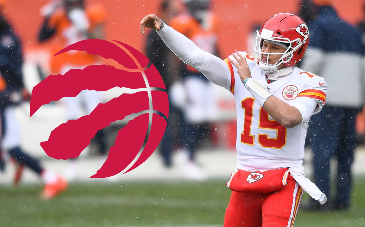 Patrick Mahomes desea que los Toronto Raptors jueguen en Kansas City ...