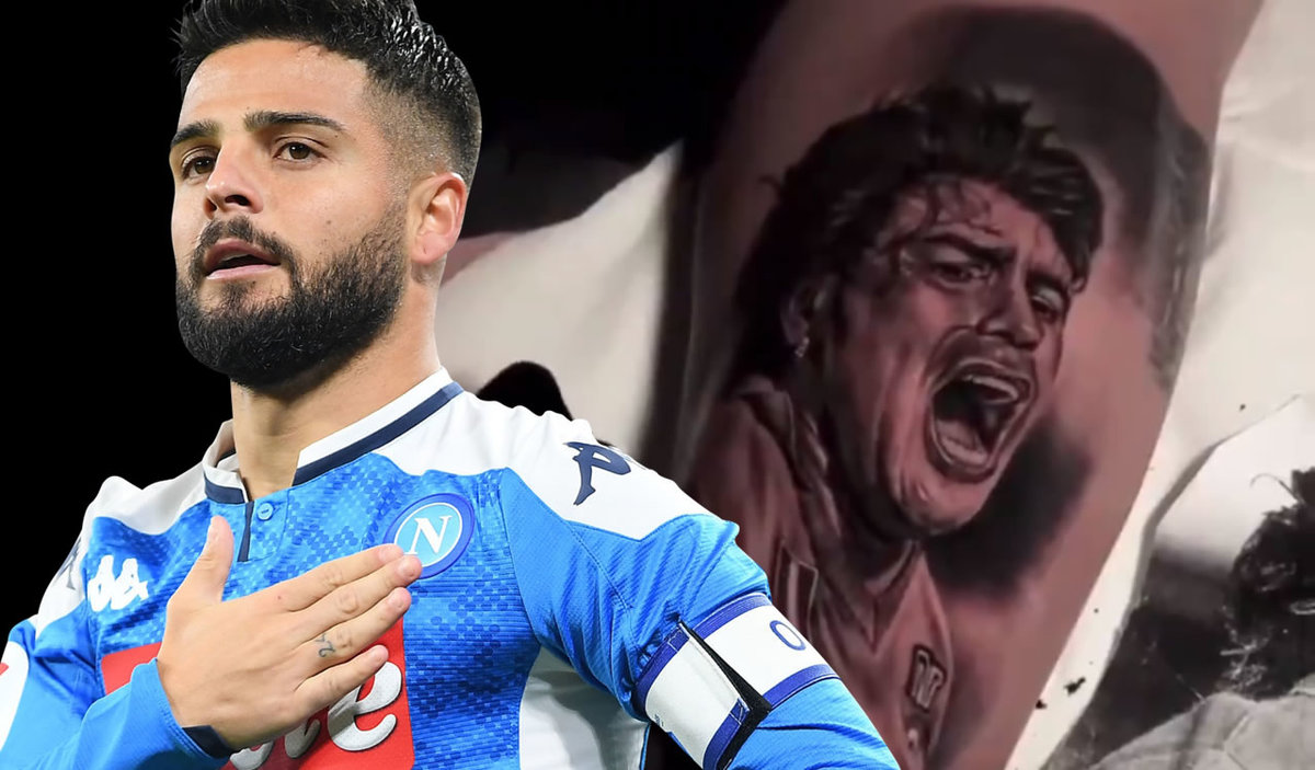 Lorenzo Insigne Maradona Tattoo