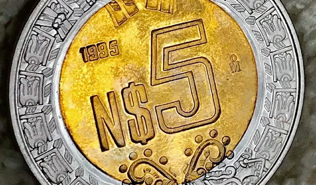 1995 Nueva Moneda Proof De 5 Pesos Que Se Vende Por 3400 Pesos 1995 Nueva Moneda Proof De 5 Pesos Que Se Vende Por 3400 Pesos