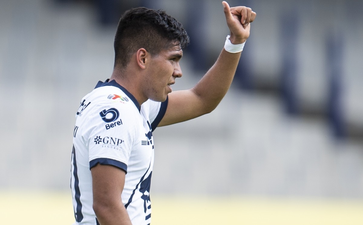 Montejano, baja tres semanas en Pumas por lesión muscular