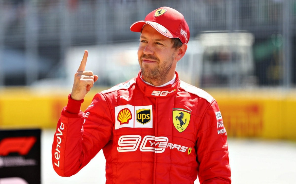 Sebastian Vettel apareció con nuevo look y provoca sorpresa en redes